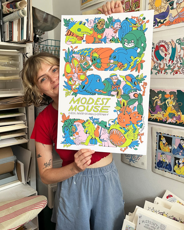 Modest Mouse Poster – Maddie Fischer